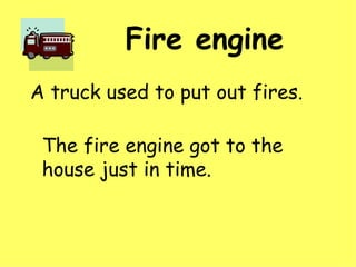 A trip to the firehouse | PPT