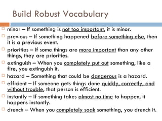 A Trip To The Fire Station Lesson 10 Day 3 | PPT