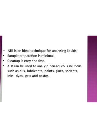 ATR-IR & IR Interpretation of Organic Compound.pptx