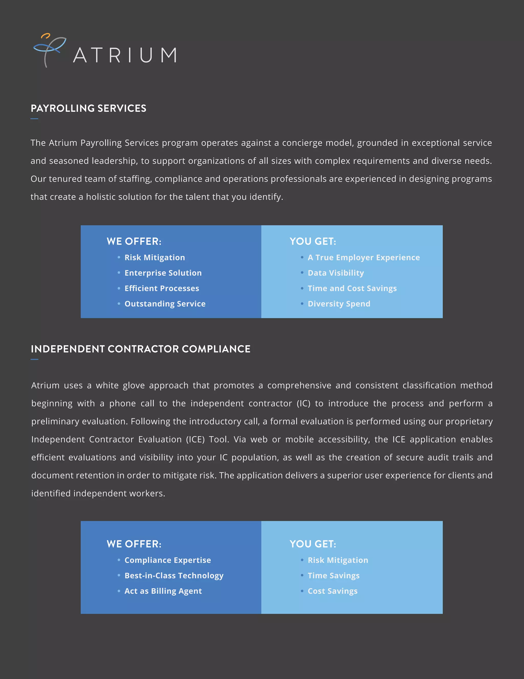 Atrium Executive Summary | PDF