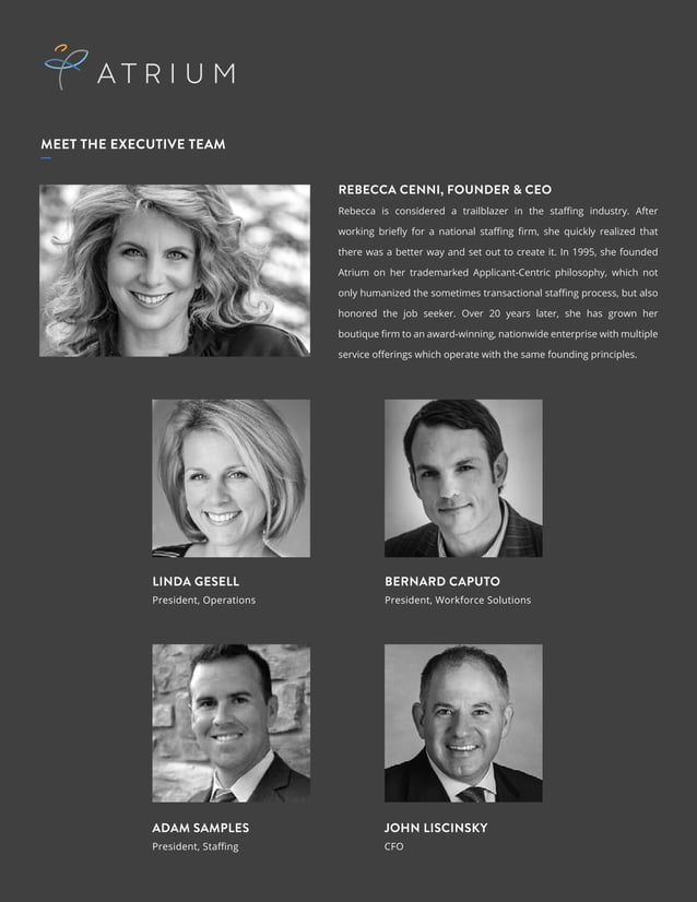 Atrium Executive Summary | PDF