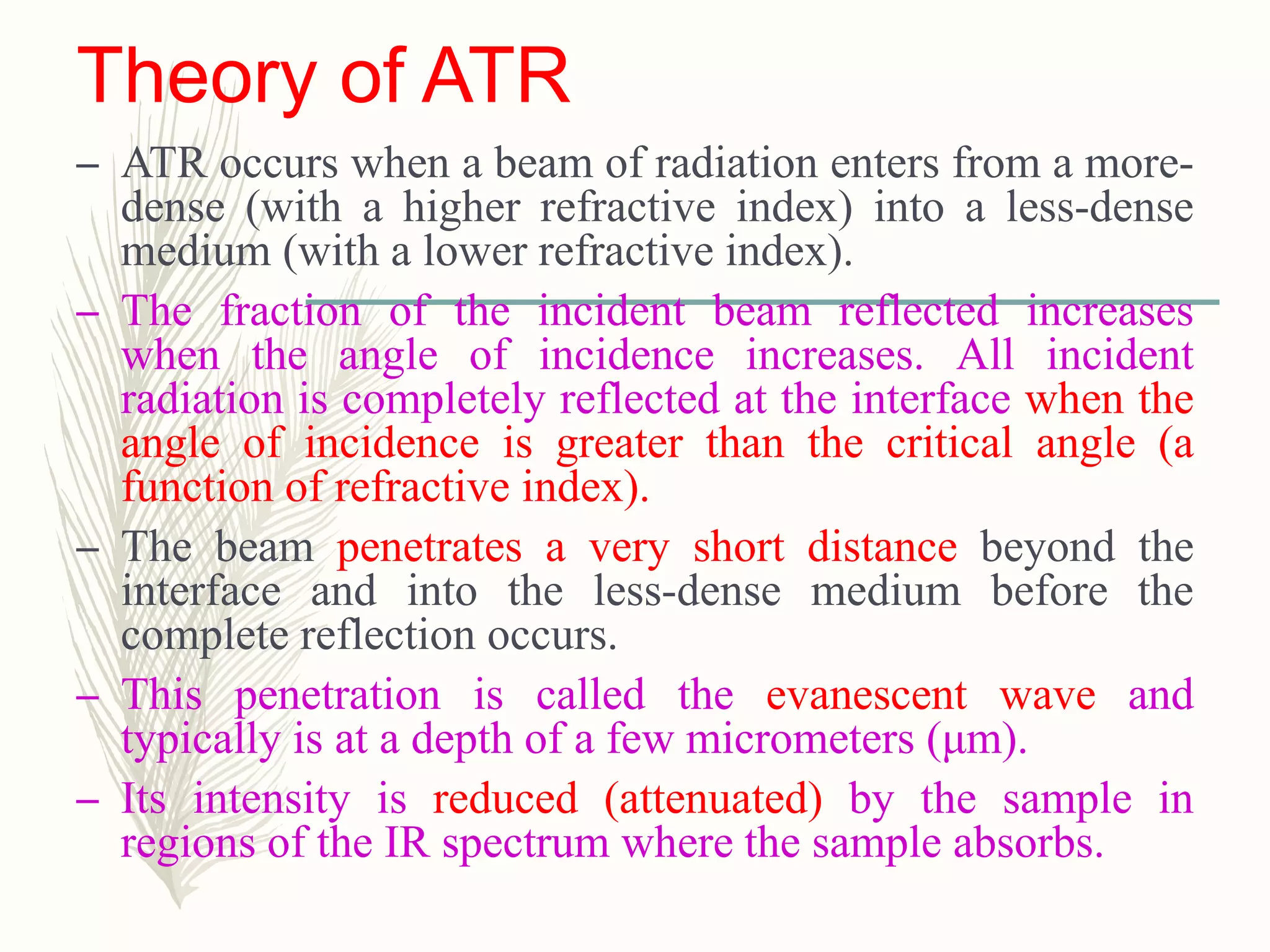ATR NIR | PPT