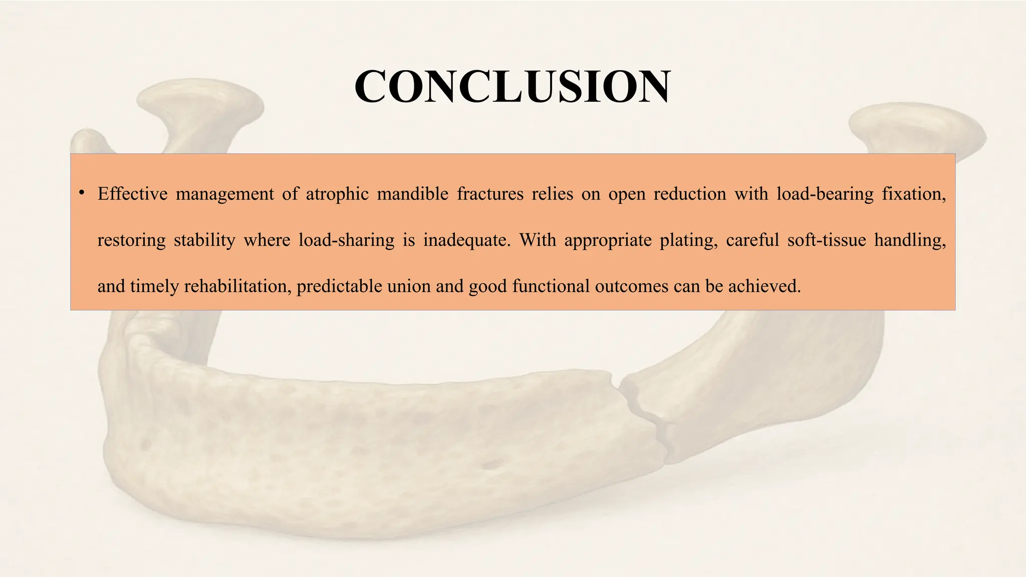 Atrophic mandible fracture management .pptx
