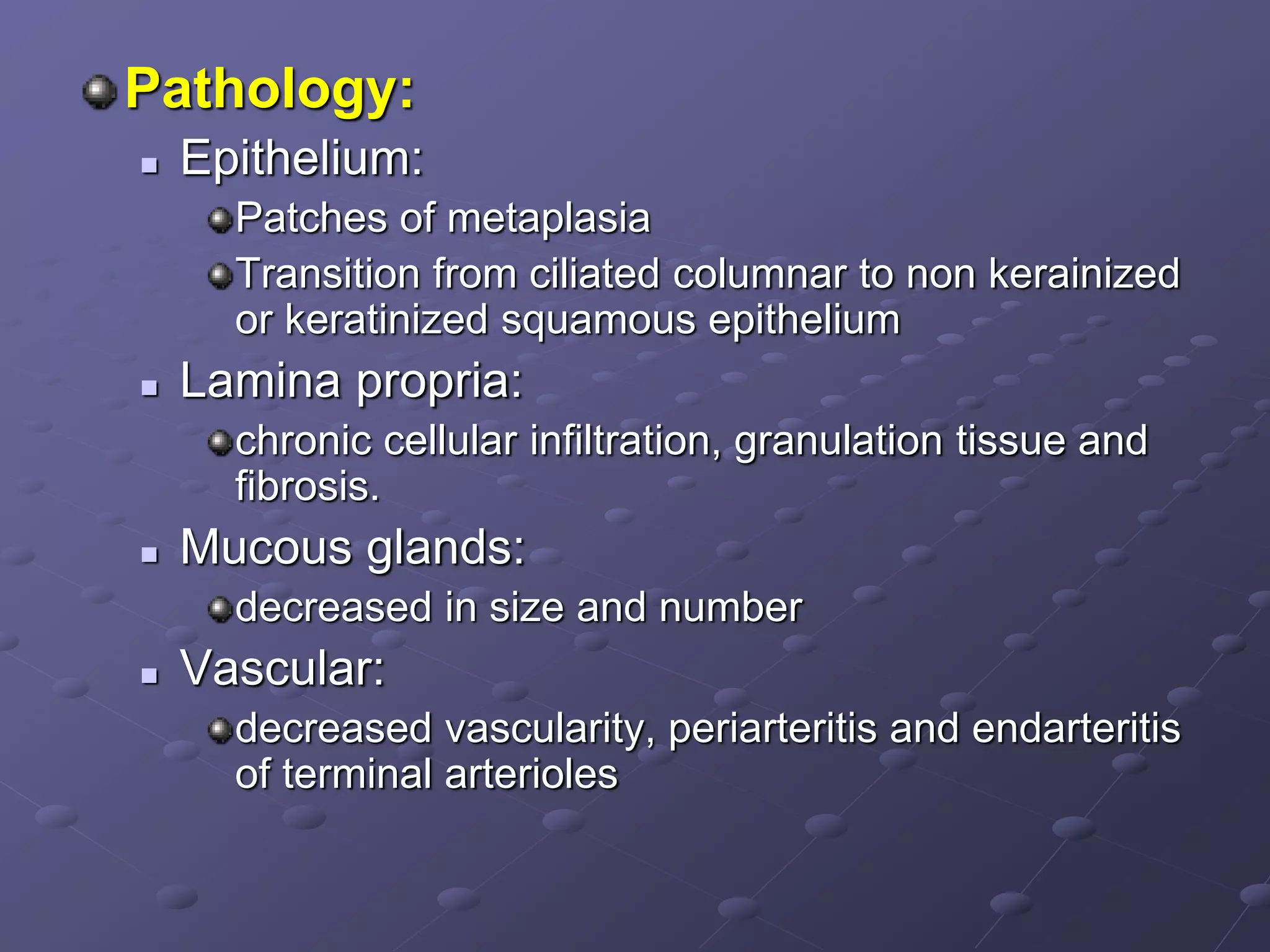 Atrophic rhinitis | PPT
