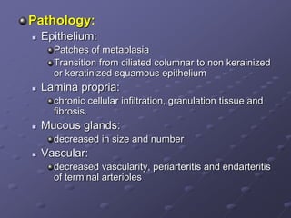 Atrophic rhinitis | PPT