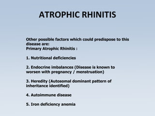 Atrophic Rhinitis.pptx