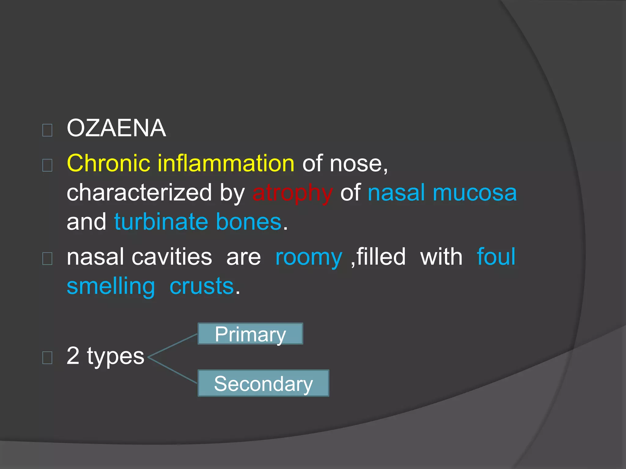 Atrophic rhinitis and Allergic rhinitis-ENT 3rd MBBS | PPTX