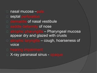 Atrophic rhinitis and Allergic rhinitis-ENT 3rd MBBS | PPTX