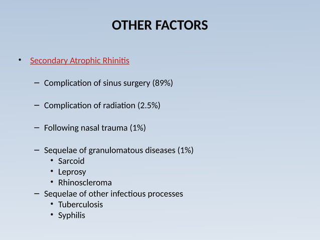 Atrophic Rhinitis and its management.pptx