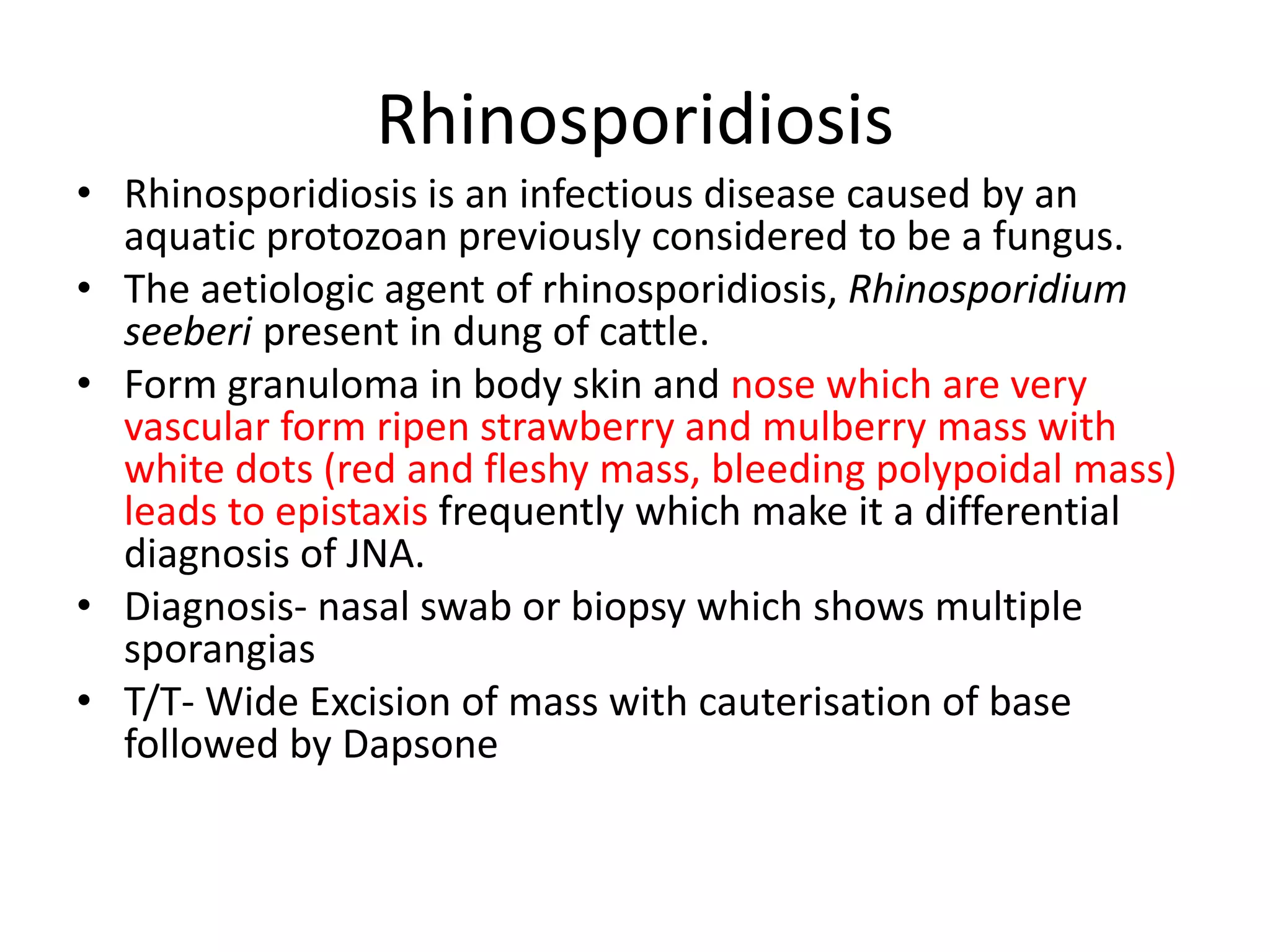 Atrophic rhinitis granulomatous disease of nose | PPTX