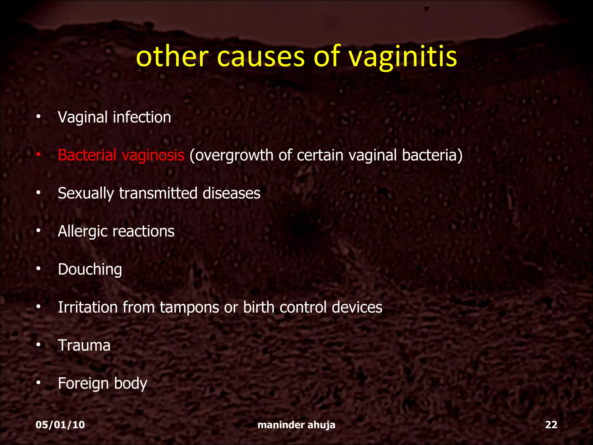 Atrophic vaginitis under treated under diagnosed(f) | PPT