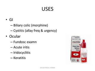 Atropine | PPTX