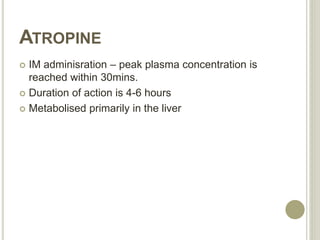 Atropine | PPTX