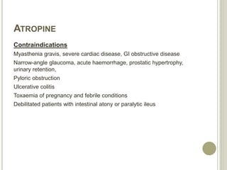 Atropine | PPTX