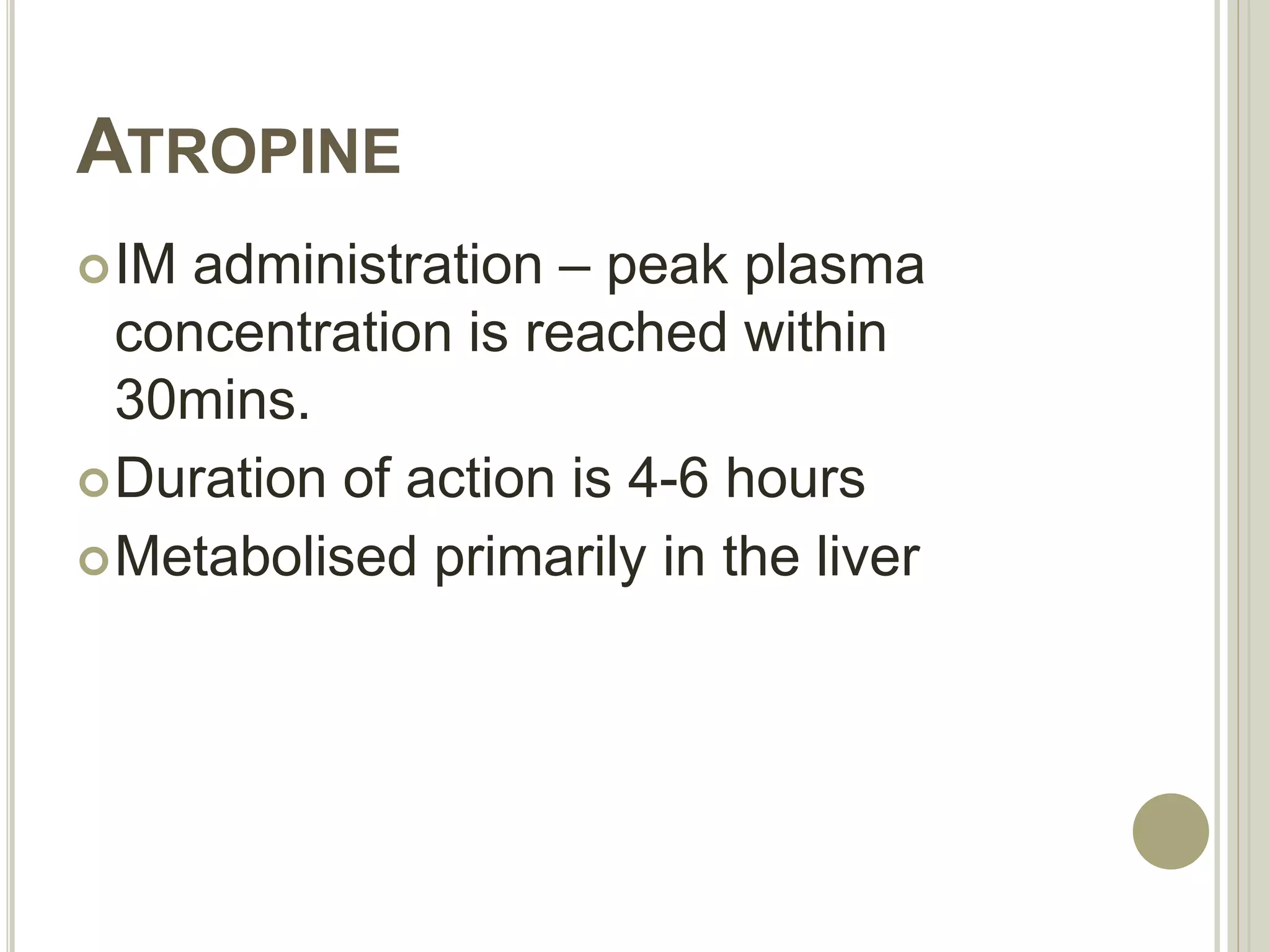 Atropine | PPTX