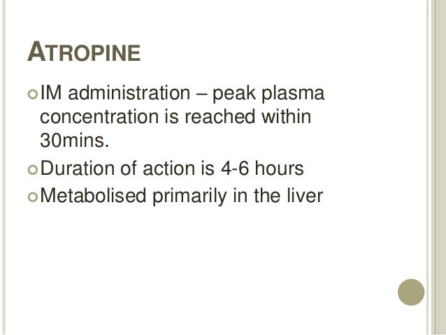 Atropine