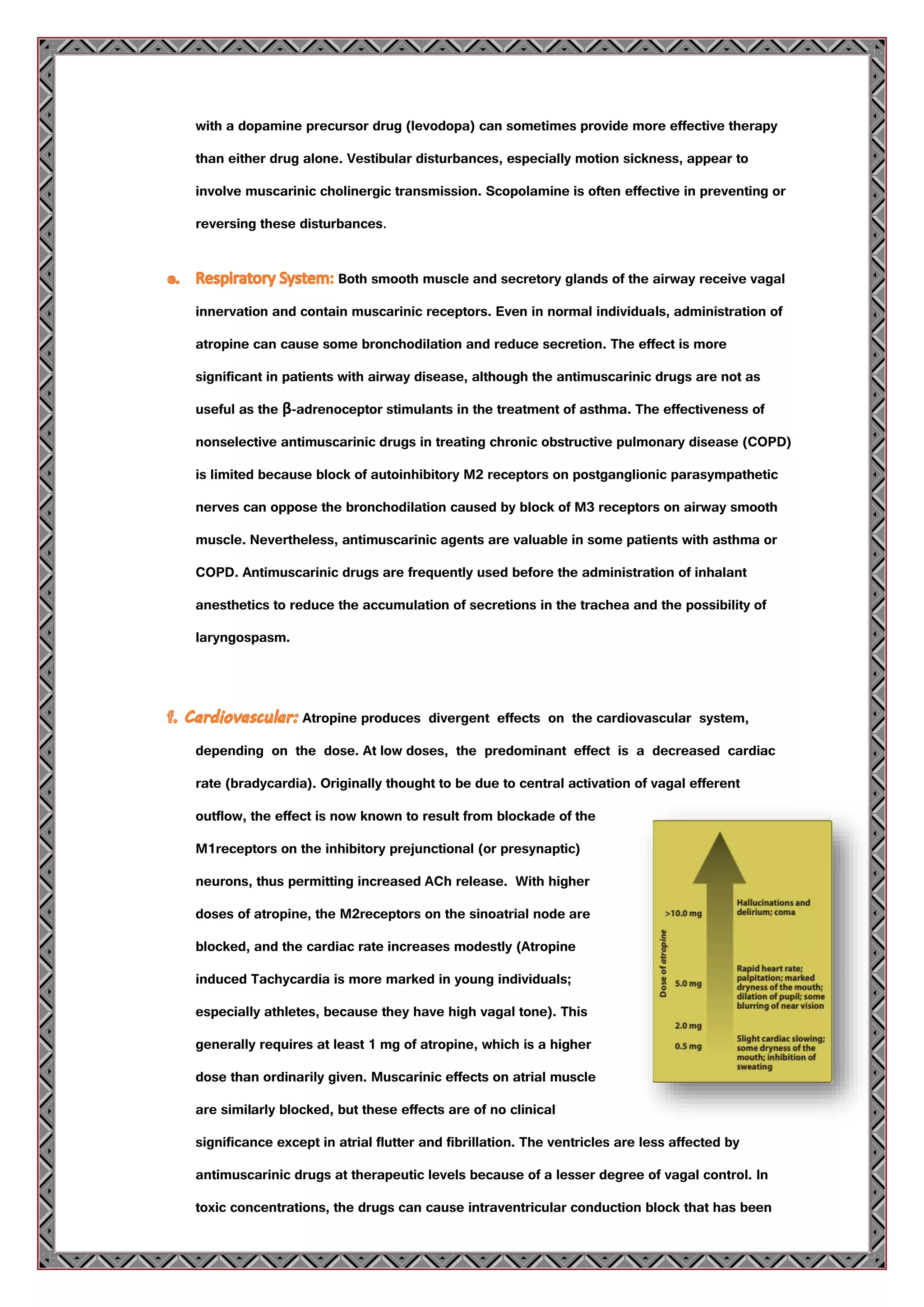 Atropine | PDF