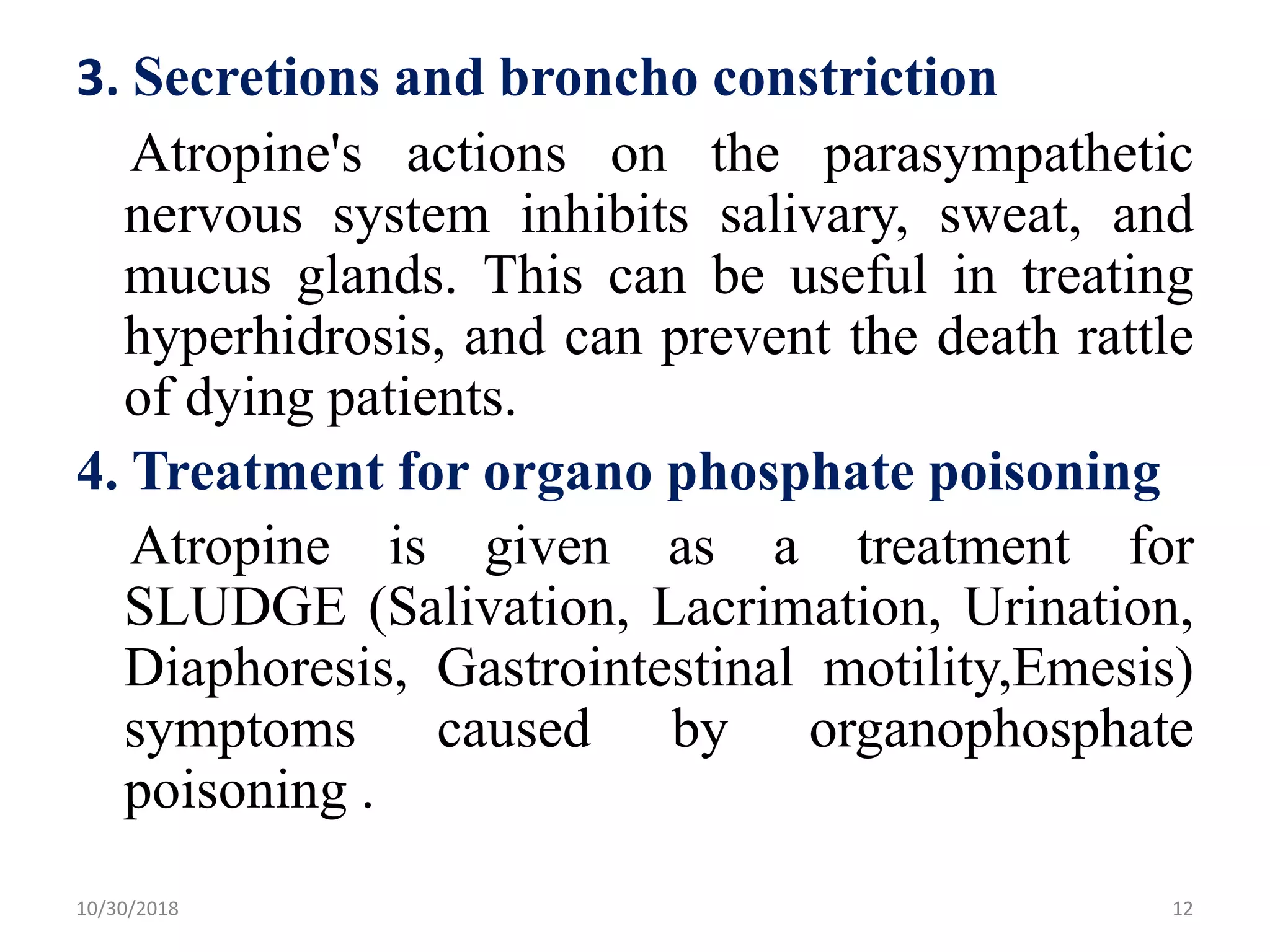 Atropine | PPTX