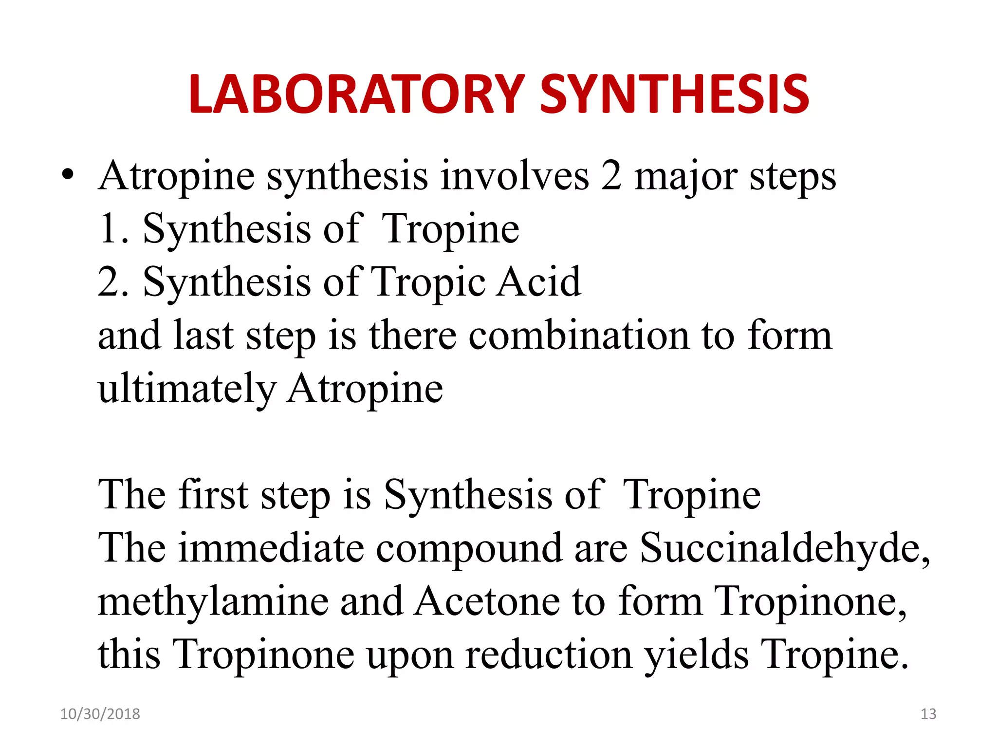 Atropine | PPTX