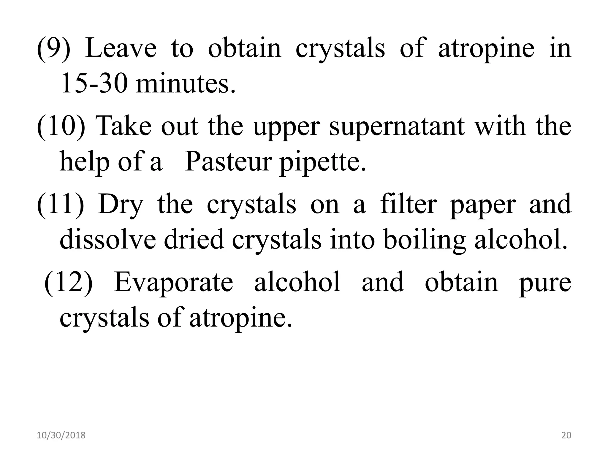 Atropine | PPTX