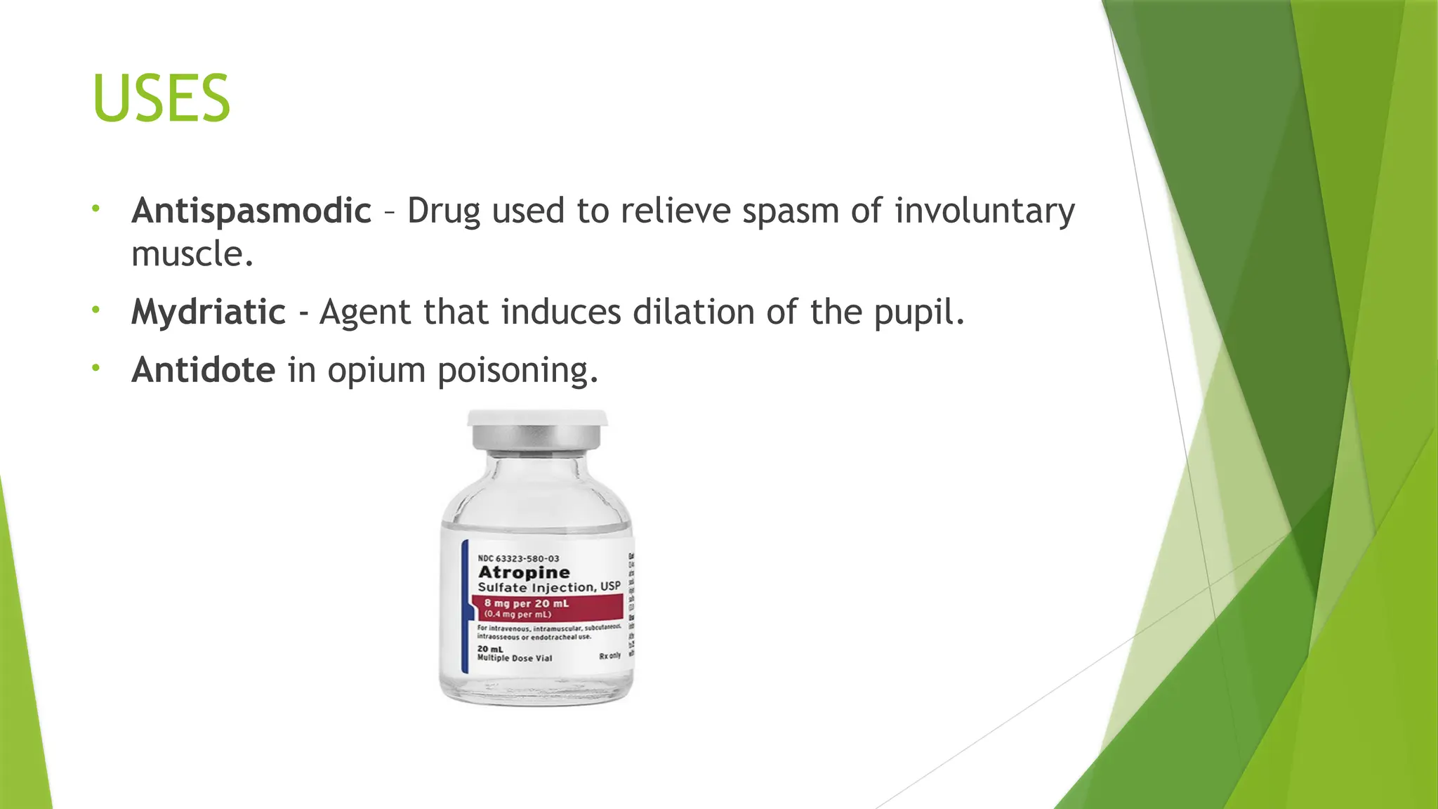 Isolation, Identification And Analysis Of Atropine | PPTX
