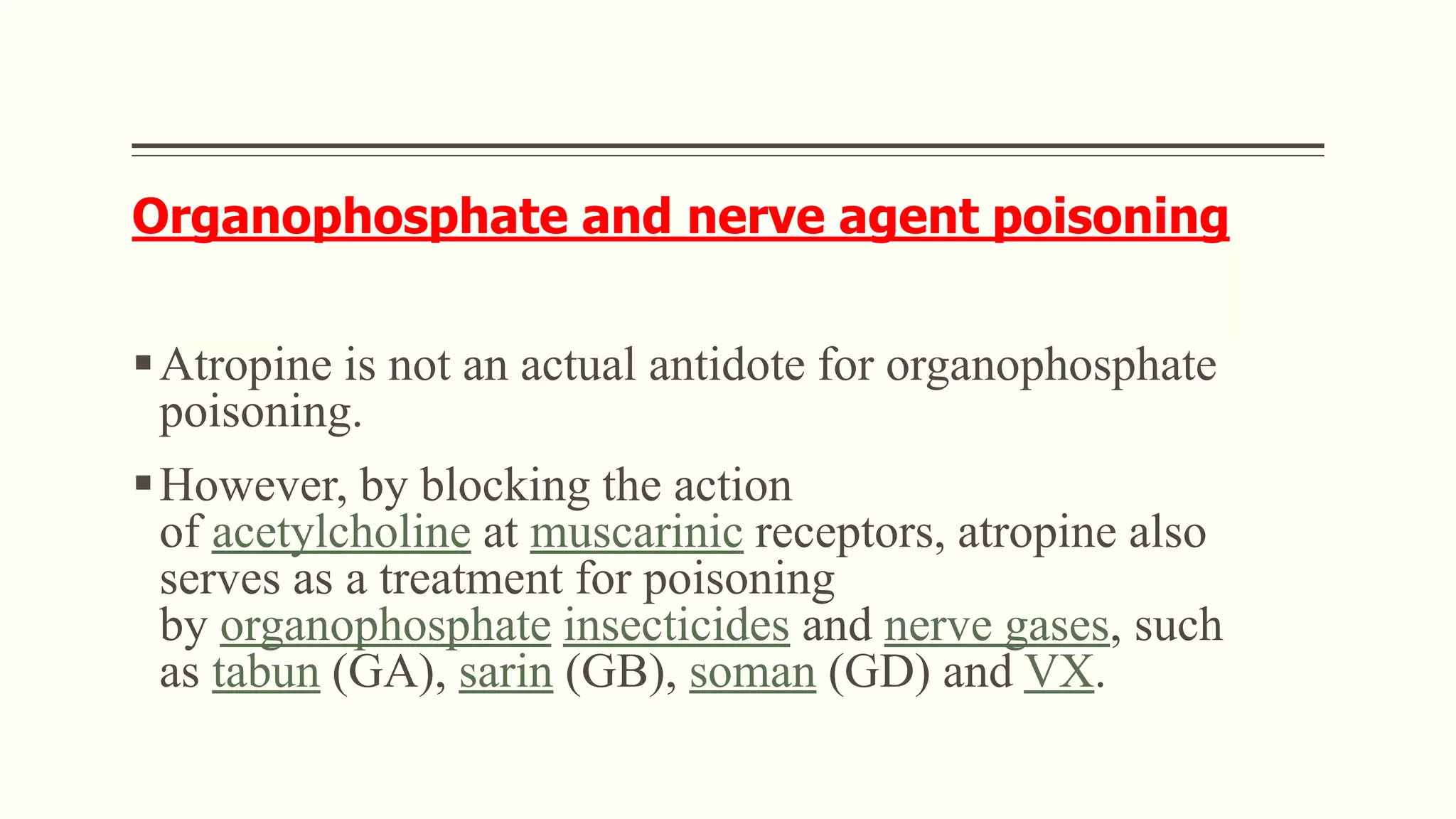 Atropine | PPTX