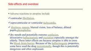 Atropine | PPTX | Eye and Vision Conditions | Diseases and Conditions