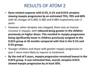 Drug Therapy in Myopia in Children .pptx