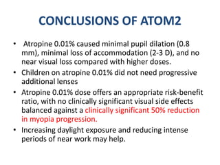 Drug Therapy in Myopia in Children .pptx