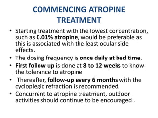 Drug Therapy in Myopia in Children .pptx