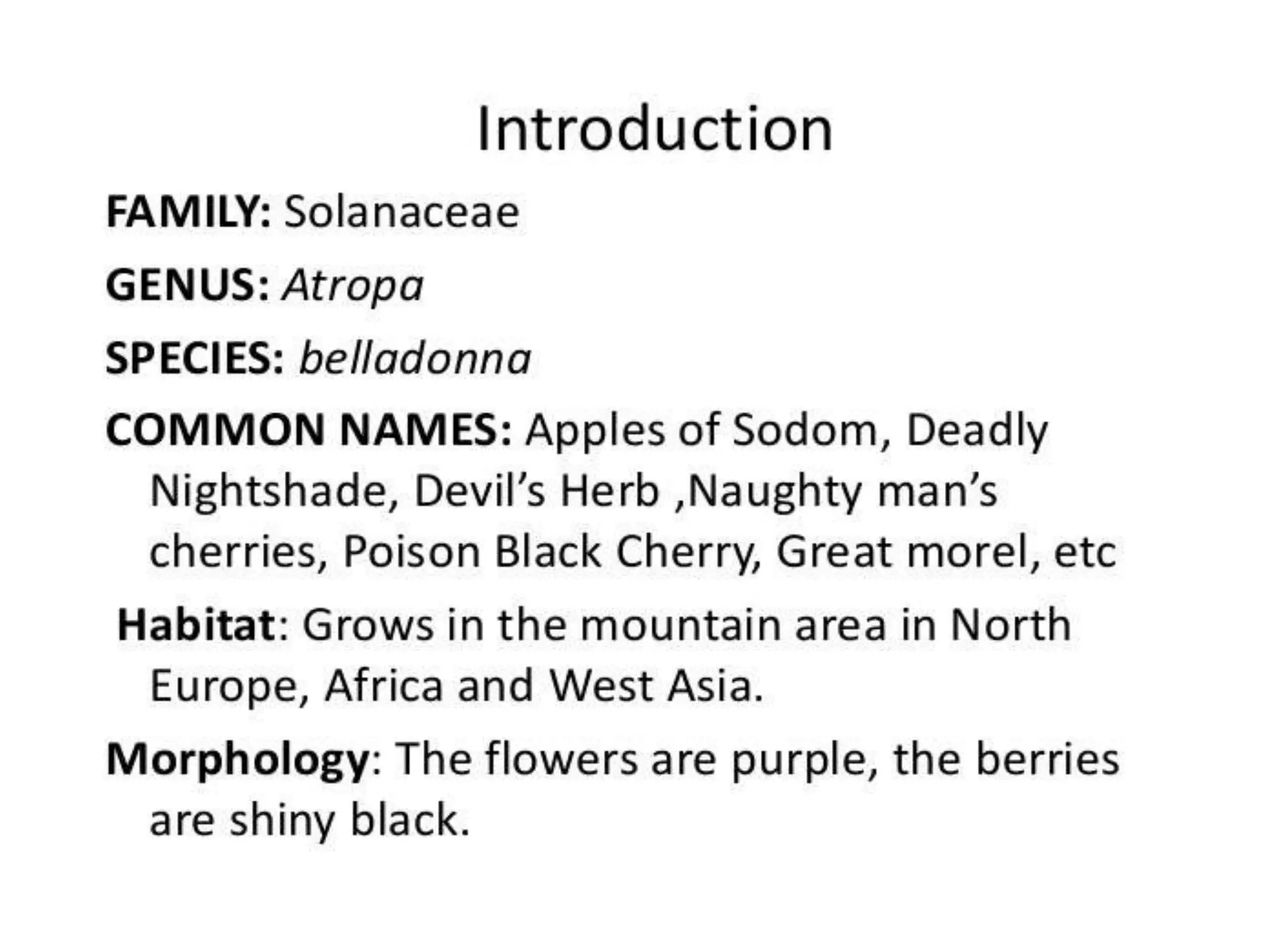 Atropine poisoning | PPTX