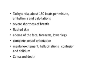 Atropine poisoning | PPTX