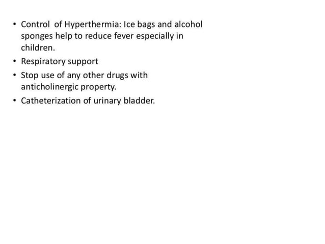 Atropine poisoning | PPTX | Diseases and Conditions | Medical Health
