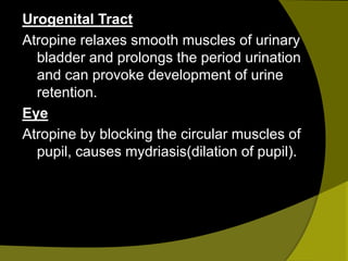 Atropine slideshare | PPT | Free Download