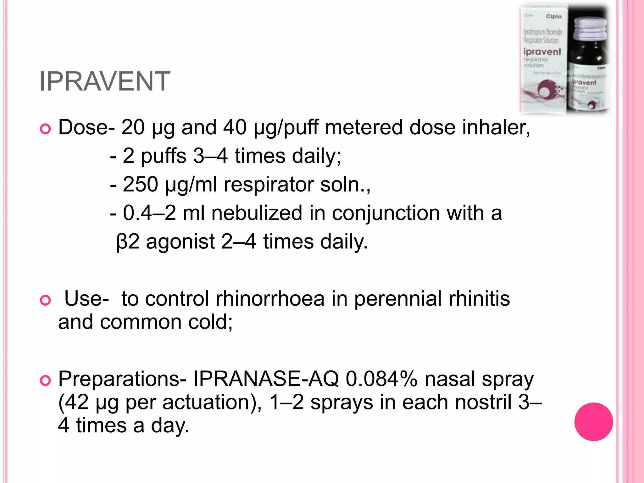Atropine substitutes Pharmacology ppt | PPTX