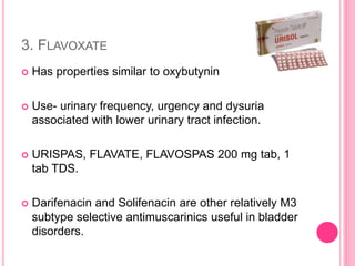 Atropine substitutes Pharmacology ppt | PPTX
