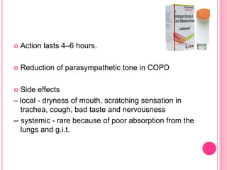 Atropine substitutes Pharmacology ppt | PPTX