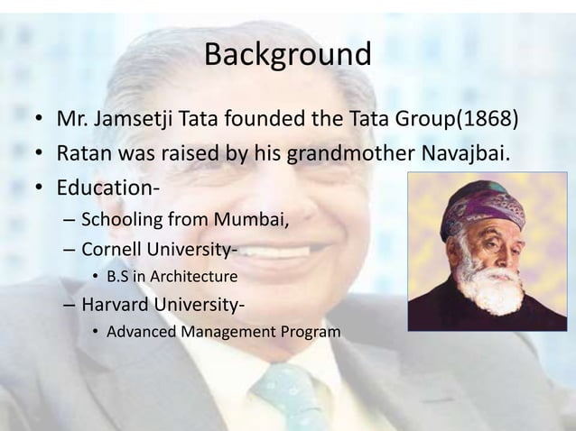 A true leader mr. ratan tata | PPTX