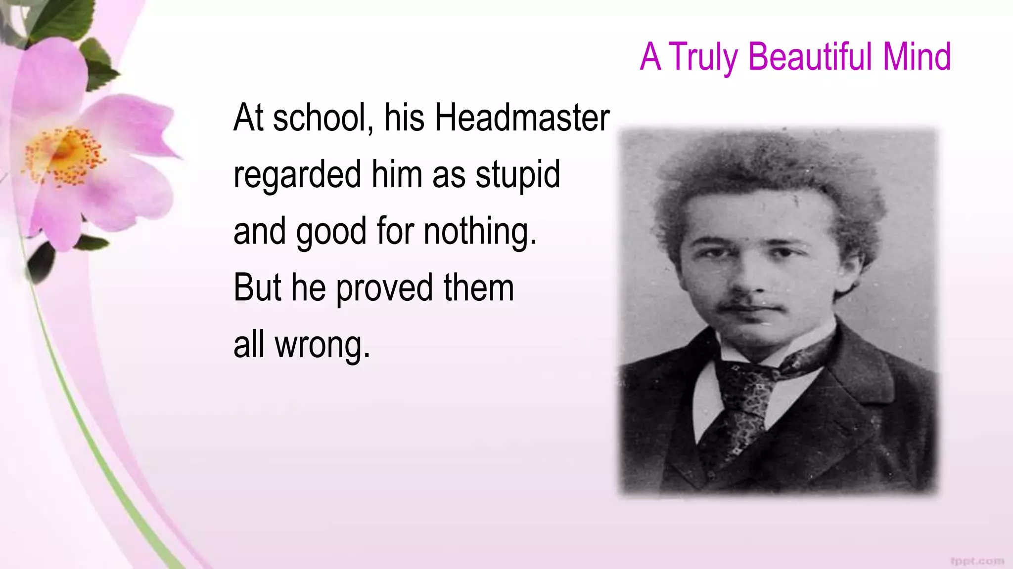 A truly Beautiful Mind | PPTX