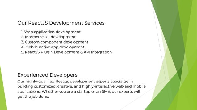 A Truly Progressive Reactjs Development Companypdf