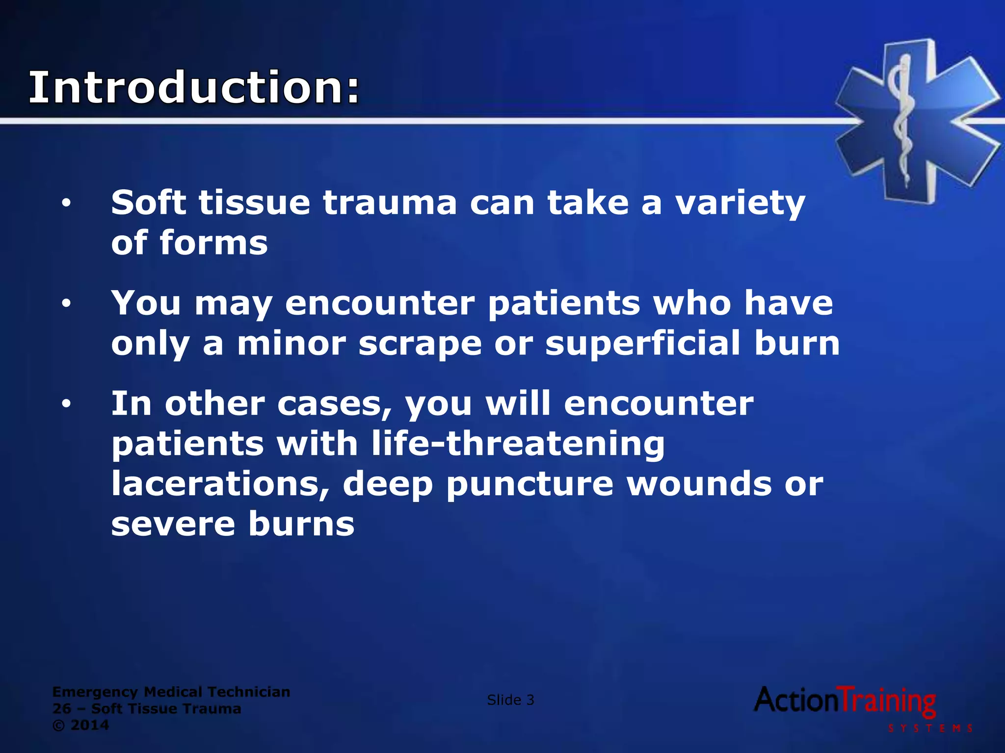 ATS - soft tissue trauma | PPTX