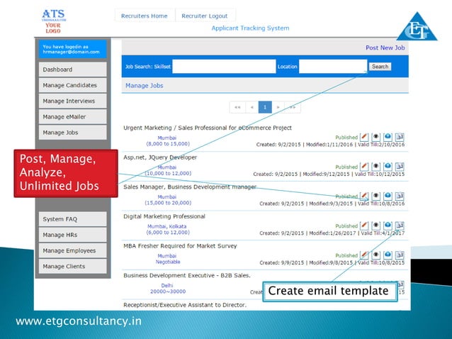 Application Tracking System | PDF | Human Resources | Business