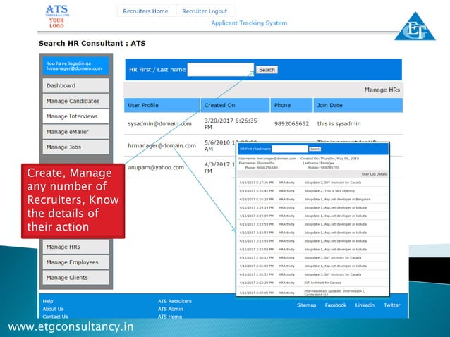 Application Tracking System | PDF | Human Resources | Business