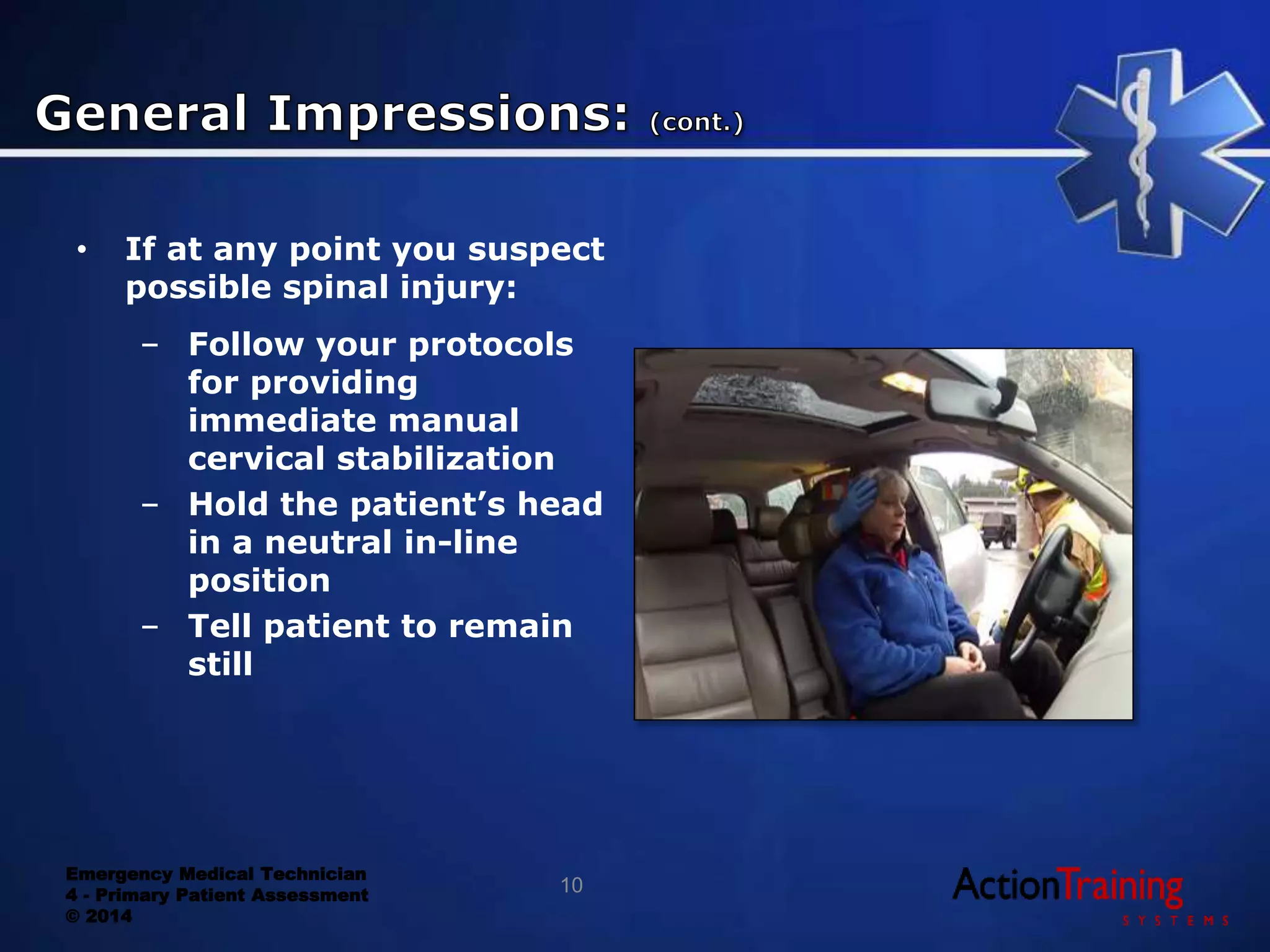 ATS - primary patient assessment | PPTX