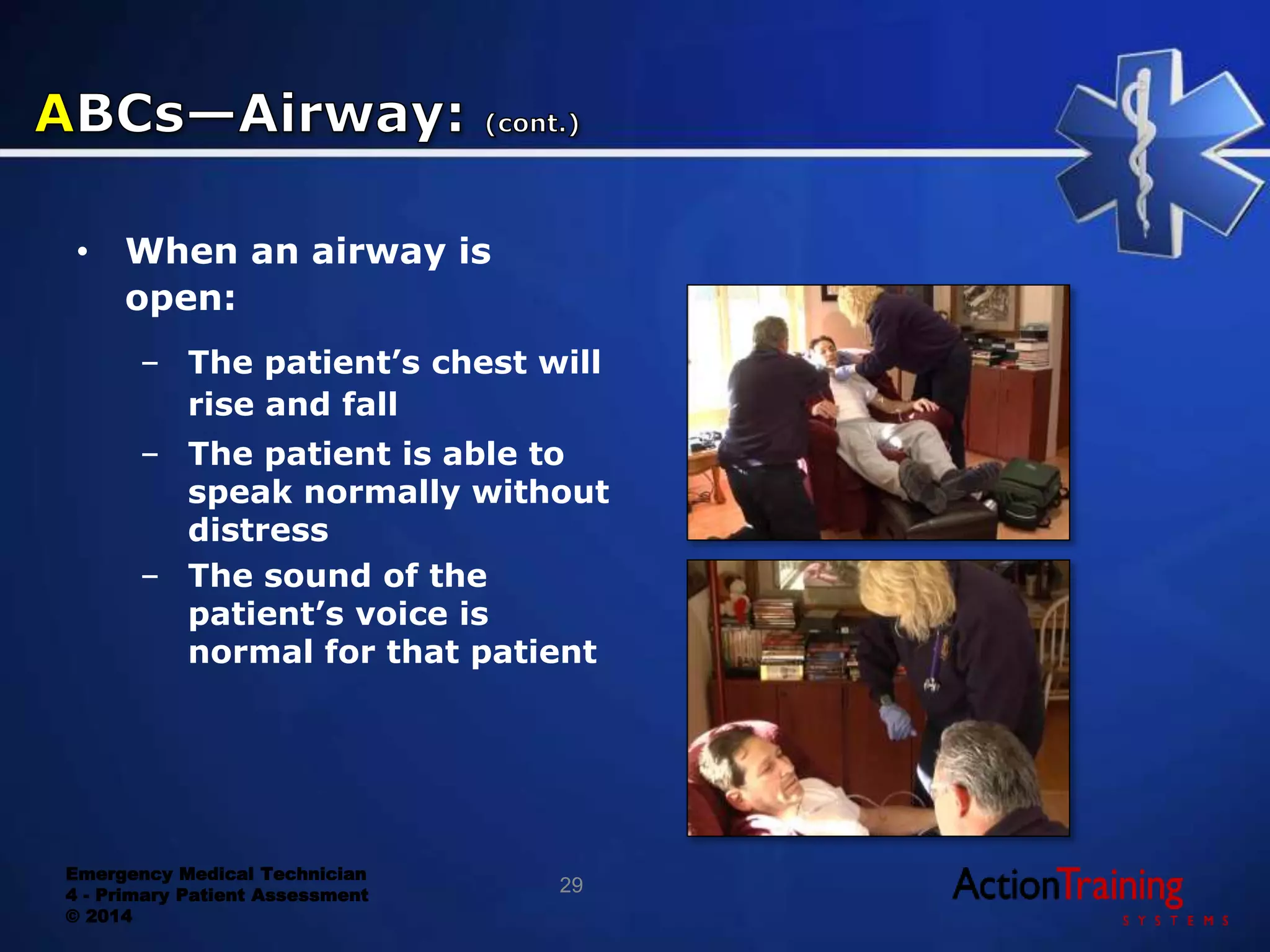ATS - primary patient assessment | PPTX