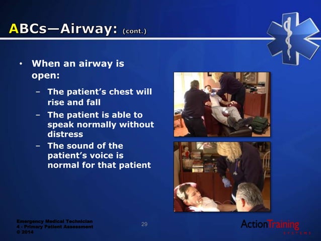 ATS - primary patient assessment | PPTX | First Aid | Injuries