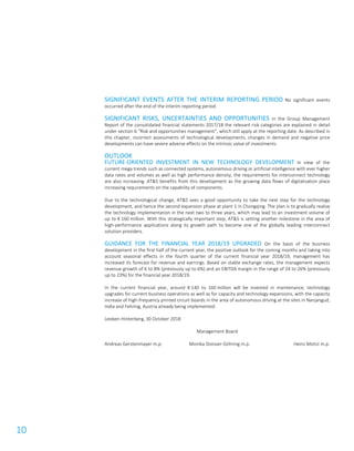 Half-Year Financial Report 2018/19 | PDF