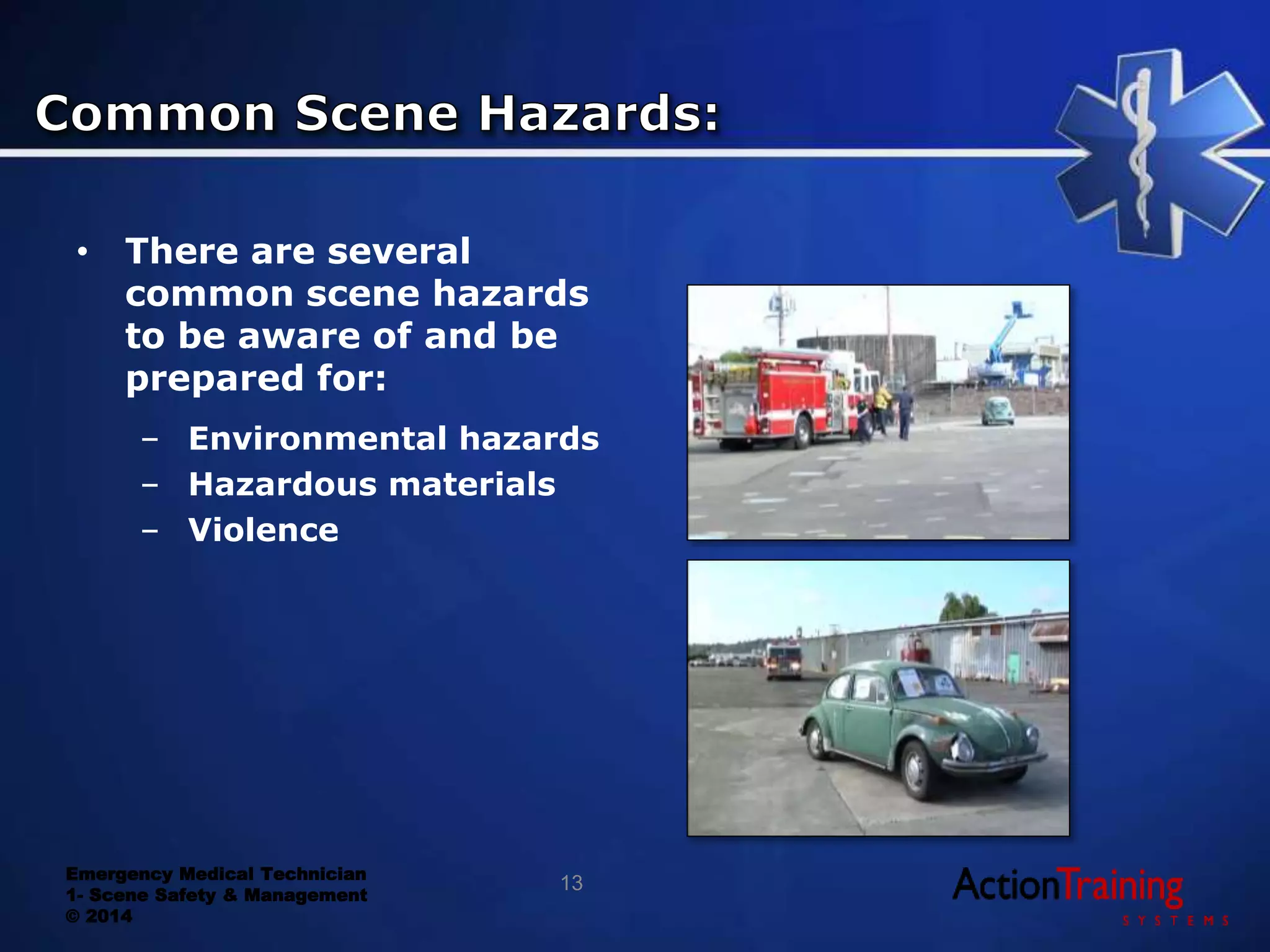 ATS - scene safety and management | PPTX