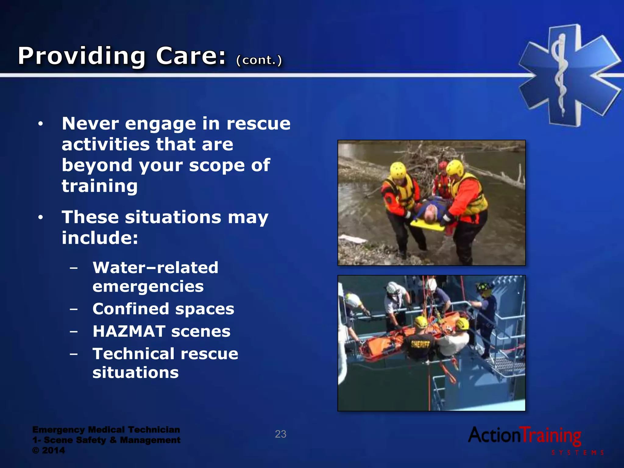 ATS - scene safety and management | PPTX