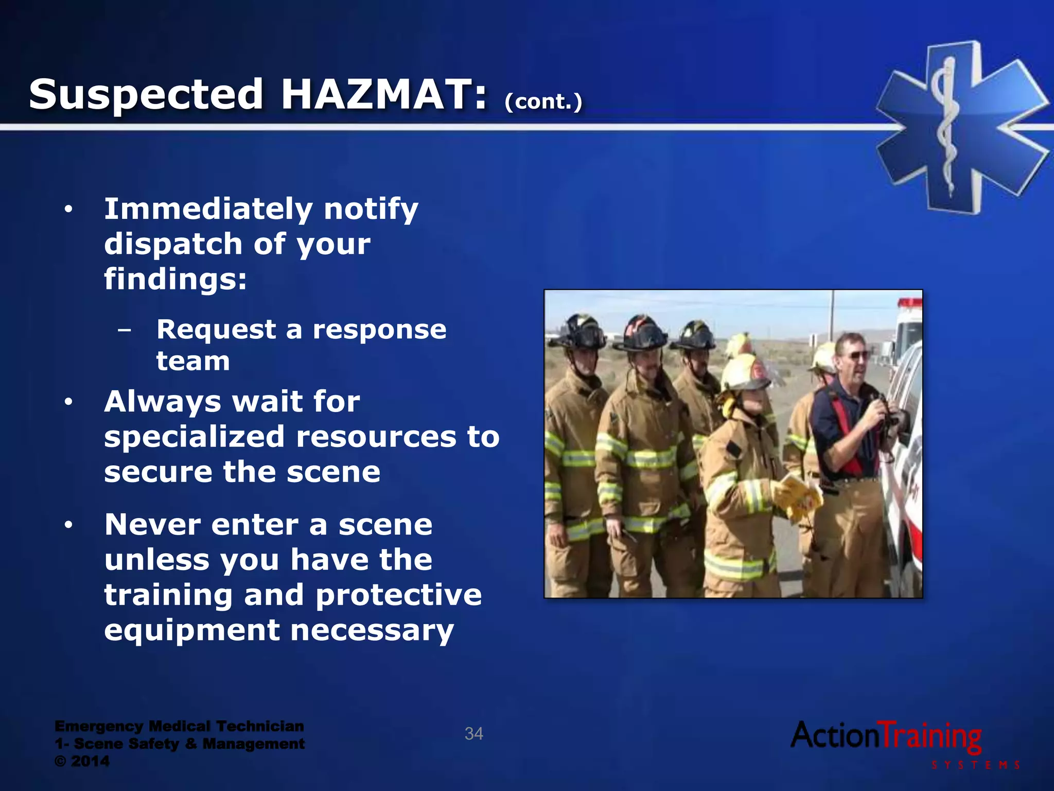 ATS - scene safety and management | PPTX
